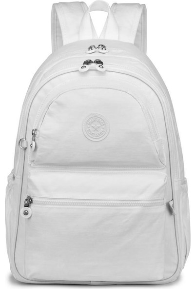 Smart Bags Büyük Boy Sırt Çantası 1050 Beyaz