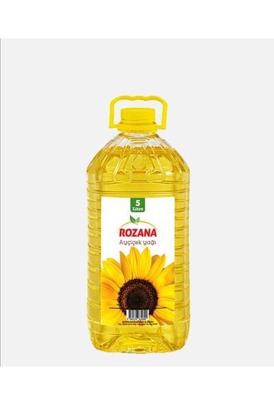 Rozana Ayçiçek Yağı 5 lt Rozana Ayçiçek Yağı 5 lt