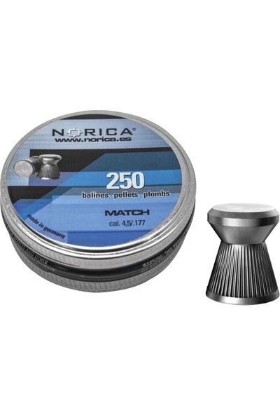 Norıca Match 4,5 mm Saçma *250 Norıca Match 4,5 mm Saçma *250