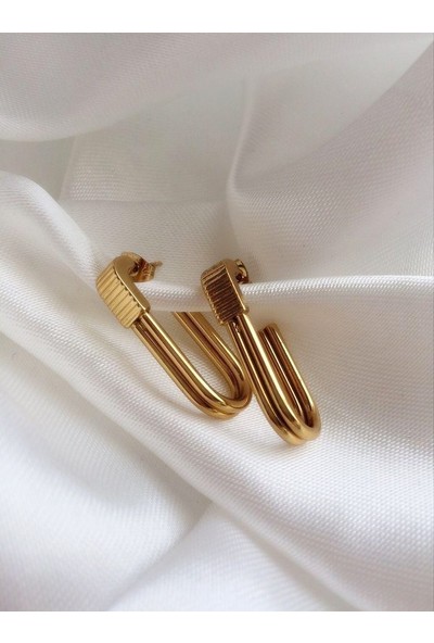 Vernes Jewelry Modern Gold Küpe