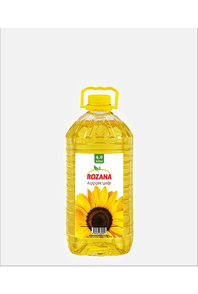 Rozana Ayçiçek Yağı 4,5 lt Rozana Ayçiçek Yağı 4,5 lt