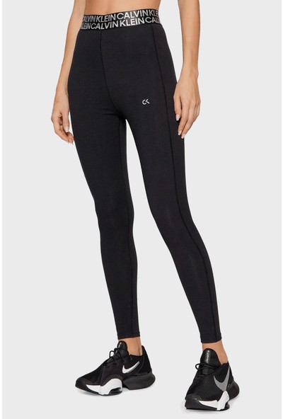 Calvin Klein Pamuklu Yüksek Bel Streç Tayt Bayan Tayt 00GWF1L604 001 Calvin Klein Pamuklu Yüksek Bel Streç Tayt Bayan Tayt 00GWF1L604 001