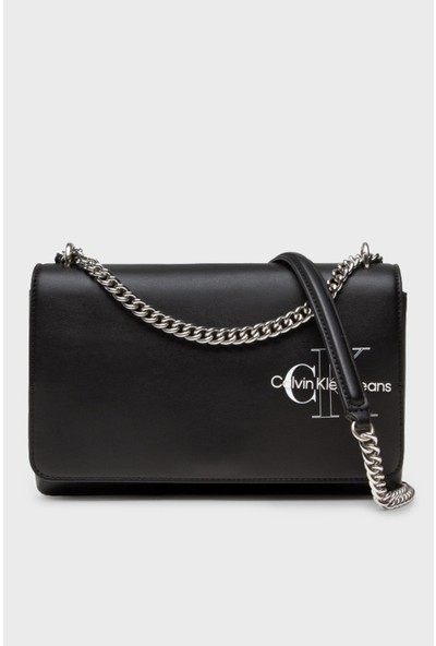 Calvin Klein Logolu Zincir Askılı Çanta Bayan Çanta K60K609307 Bds