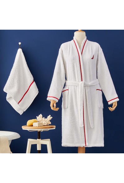 Nautica Home Northern Kırmızı Bornoz Seti S/m Nautica Home Northern Kırmızı Bornoz Seti S/m