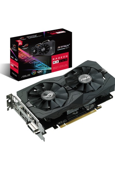 Asus Radeon DUAL-RX560-4G 4GB GDDR5 128BIT 1199MHZ (Hdmı 2xdp) Ekran Karti Asus Radeon DUAL-RX560-4G 4GB GDDR5 128BIT 1199MHZ (Hdmı 2xdp) Ekran Karti