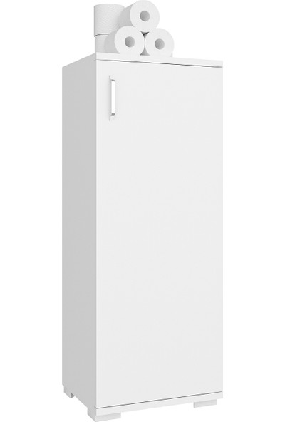 Ida Dekor Imera Banyo Dolabı & Çok Amaçlı Dolap Beyaz