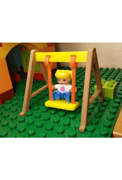 Kargolat LEGO Duplo Rakamları Için Salıncak Plastik Aparat Kargolat LEGO Duplo Rakamları Için Salıncak Plastik Aparat