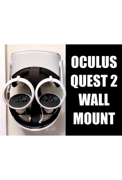 Kargolat Oculus Quest 2 Duvara Mount - Ayrıca Quest 1 Ile Çalışır - Destek Yok! Plastik Aparat Kargolat Oculus Quest 2 Duvara Mount - Ayrıca Quest 1 Ile Çalışır - Destek Yok! Plastik Aparat