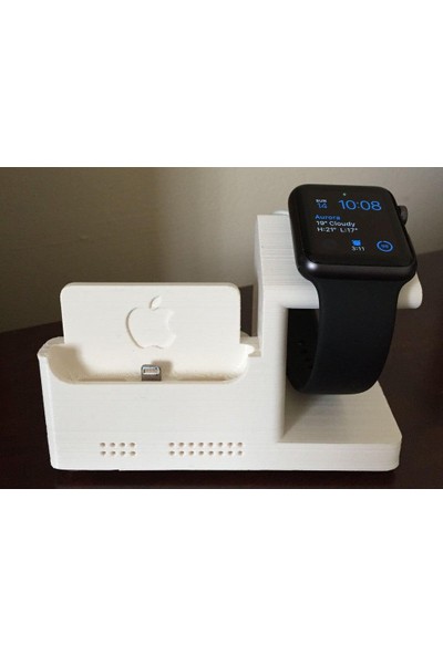 Kargolat Iphone 6 Dock W / Entegre Apple Watch Şarj Istasyonu Plastik Aparat Kargolat Iphone 6 Dock W / Entegre Apple Watch Şarj Istasyonu Plastik Aparat