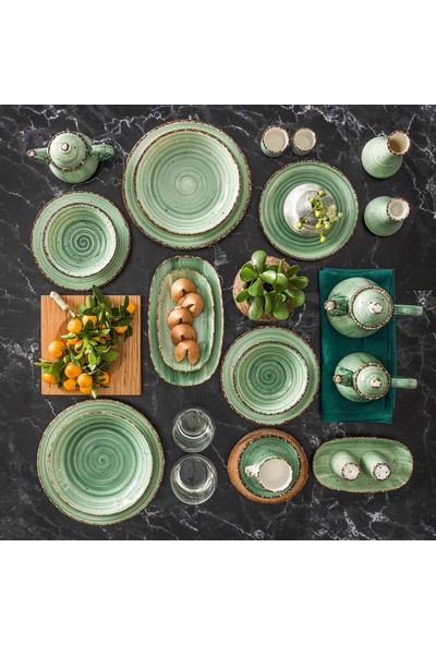 Güral Porselen Avanos 15 cm Bone Düz Tabak