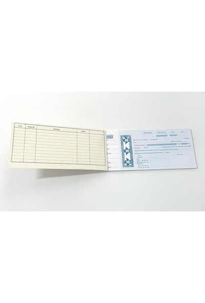 Altınyıldız Çek Tipi Senet 50 Yaprak 23.5 x 11 cm Altınyıldız Çek Tipi Senet 50 Yaprak 23.5 x 11 cm