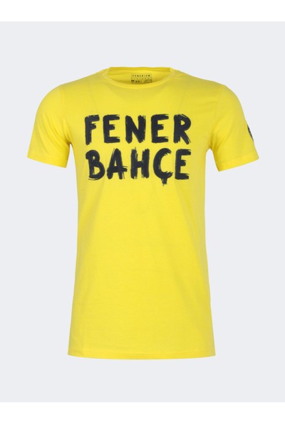 Fenerbahçe Erkek Tribün Fenerbahçe Baskı T-Shirt