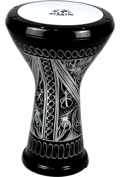 OTANTİK Power Of Rhythm From Past To Future Erzincan Işlemeli Siyah Döküm Darbuka ( Taşıma Çantası Hediyeli ) OTANTİK Power Of Rhythm From Past To Future Erzincan Işlemeli Siyah Döküm Darbuka ( Taşıma Çantası Hediyeli )
