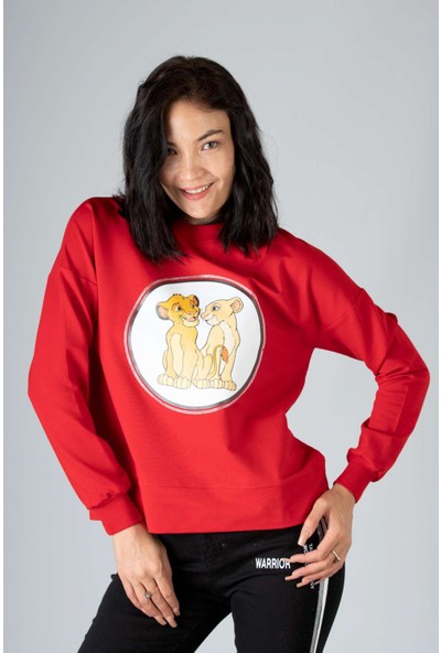Sogo Aslan Baskılı Sweatshirt