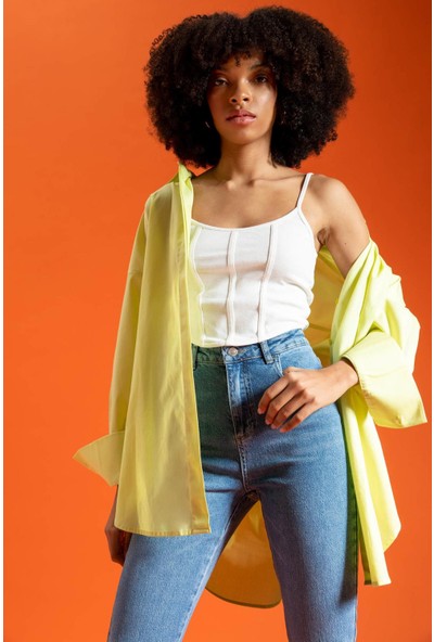 DeFacto Fitted Kare Yaka Şerit Detaylı Koşkorse Askılı Crop Atlet X3460AZ22SM DeFacto Fitted Kare Yaka Şerit Detaylı Koşkorse Askılı Crop Atlet X3460AZ22SM