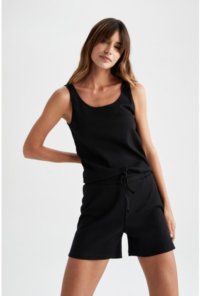 DeFacto Regular Fit Geniş Yaka Askılı Kaşkorse Atlet U4564AZ22SM