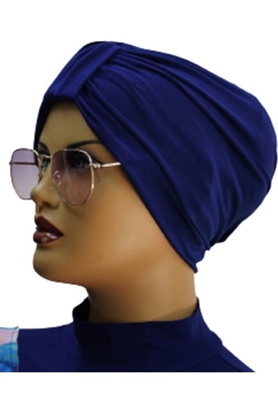 Eflin Kadın Tesettür Mayo Hasema Bonesi Mavi Eflin Kadın Tesettür Mayo Hasema Bonesi Mavi