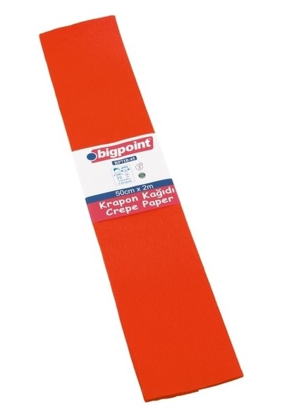 Bigpoint Krapon Kağıdı Turuncu 10'lu Poşet Bigpoint Krapon Kağıdı Turuncu 10'lu Poşet