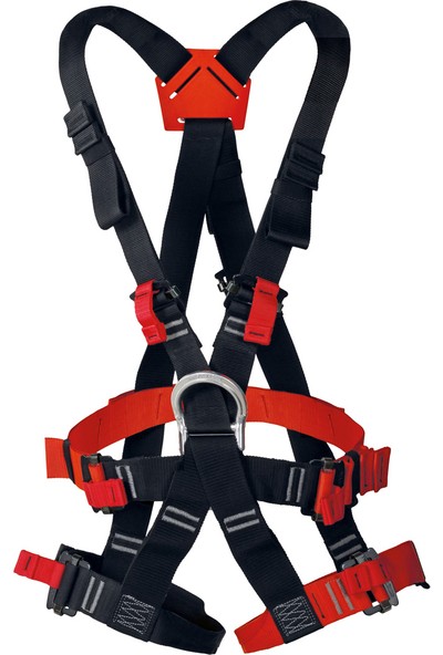 Tarzan Economic Small Full Body Harness Black-Red Tarzan Economic Small Full Body Harness Black-Red
