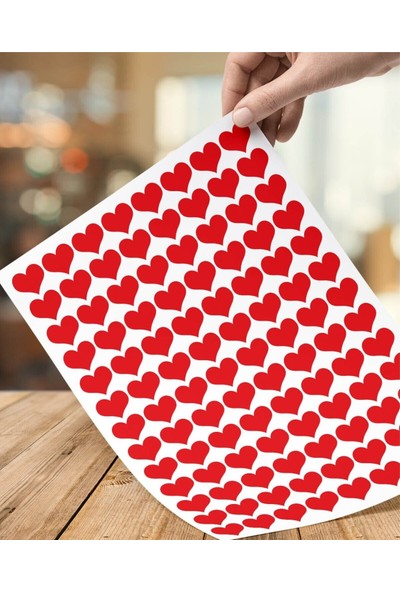 Matbaagraf 260 Adet 2 cm Yapışkanlı Kalp Şekilli Kırmızı Sticker Etiket Hediye Paketleme Parti Hediyeleri Matbaagraf 260 Adet 2 cm Yapışkanlı Kalp Şekilli Kırmızı Sticker Etiket Hediye Paketleme Parti Hediyeleri