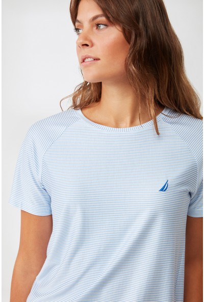 Nautica Yumuşak Dokulu Çizgili Takım