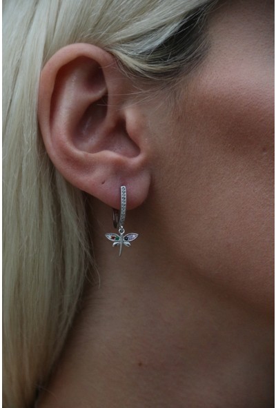 Sterling Silver Yetişkin Küpeleri - 925 Ayar Gümüş Yetişkin Küpeleri Sterling Silver Yetişkin Küpeleri - 925 Ayar Gümüş Yetişkin Küpeleri