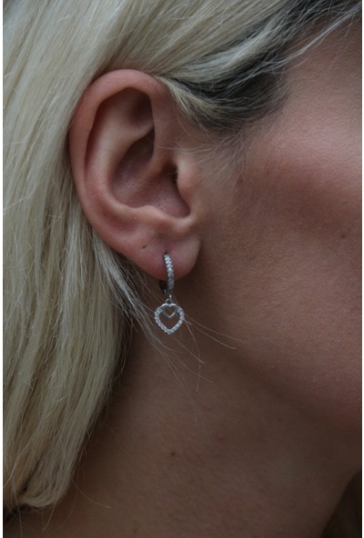 Sterling Silver Yetişkin Küpeleri - 925 Ayar Gümüş Yetişkin Küpeleri Sterling Silver Yetişkin Küpeleri - 925 Ayar Gümüş Yetişkin Küpeleri