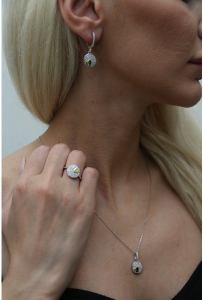 Sterling Silver 3'lü Baget Set - 925 Ayar Gümüş 3'lü Baget Set Sterling Silver 3'lü Baget Set - 925 Ayar Gümüş 3'lü Baget Set