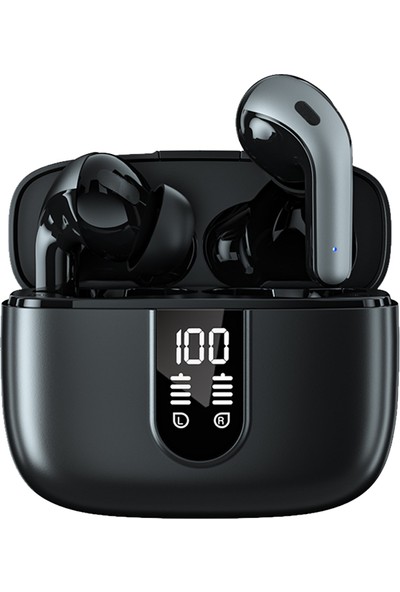 Bluetooth Kulaklıklar Gerçek Kablosuz Kulaklıklar LED Güç Ekranlı Kulaklıklar Bluetooth Kulaklıklar Gerçek Kablosuz Kulaklıklar LED Güç Ekranlı Kulaklıklar