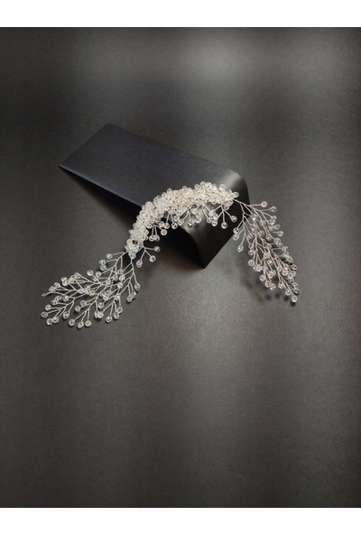 Türkay Aksesuar Şeffaf Renk El Yapımı, Cam Boncuklu, Düğün, Nişan, Kına, Saç Aksesuarı, Gelin Tacı Türkay Aksesuar Şeffaf Renk El Yapımı, Cam Boncuklu, Düğün, Nişan, Kına, Saç Aksesuarı, Gelin Tacı
