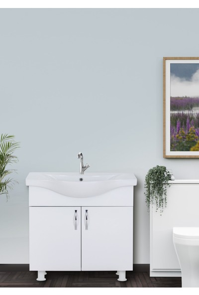 Mars Banyo Avşa 80 CM 2 Kapaklı Geniş Lavabolu Alt Modül Mars Banyo Avşa 80 CM 2 Kapaklı Geniş Lavabolu Alt Modül