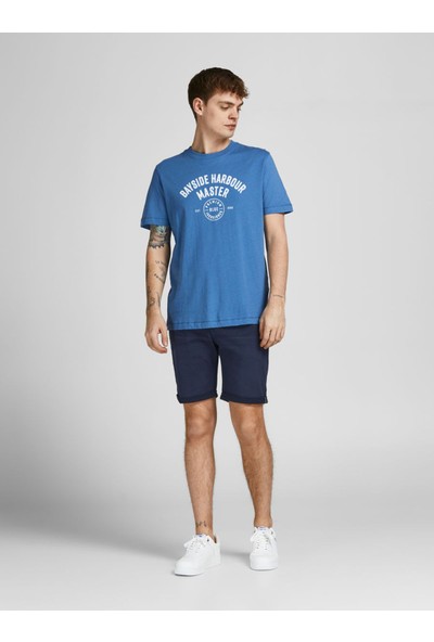 Jack&jones 12184896 5 Cep Erkek Sort - Lacivert