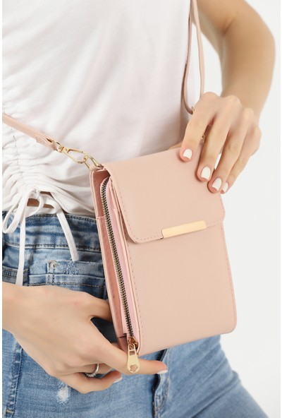 Petek Karnaval Kadın Cüzdan Çapraz Çanta