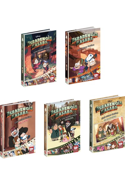Esrarengiz Kasaba Çizgi Diziden Öyküler Seti
