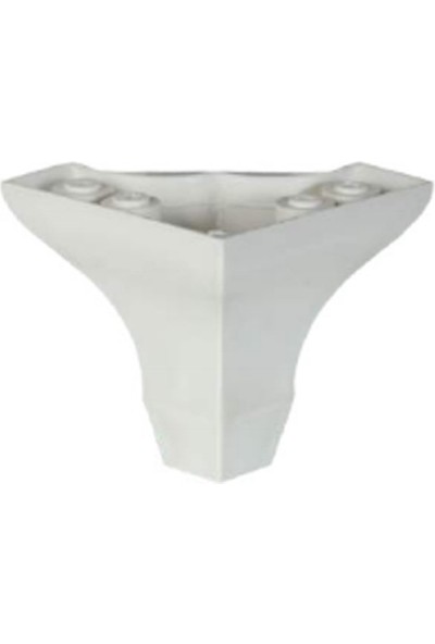 MC559 Lükens 8 cm Beyaz Pls Ayak MC559 Lükens 8 cm Beyaz Pls Ayak