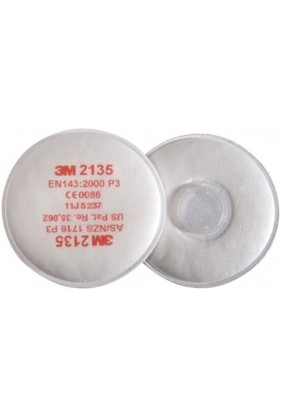 3m 2135 P3 Toz Sis Duman Filtresi (1 Çift)