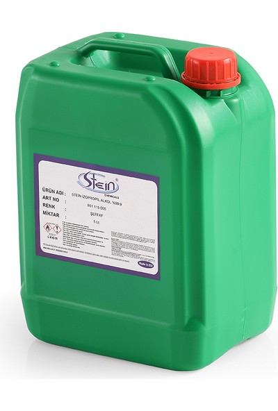 Stein Yüzde Yüz Saf %99,9 Izopropil Alkol 5 Lt. Stein Yüzde Yüz Saf %99,9 Izopropil Alkol 5 Lt.