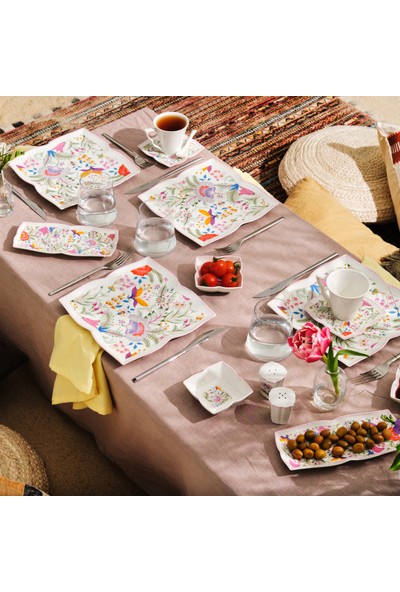 Karaca Beatrix 32 Parça 6 Kişilik Kahvaltı/servis Takımı Karaca Beatrix 32 Parça 6 Kişilik Kahvaltı/servis Takımı