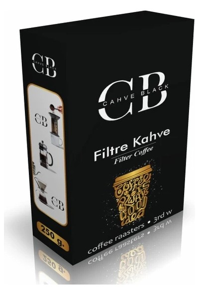 Cahve Black Filtre Kahve 250 gr