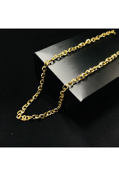 Aleiy Kadın Altın Renk Zincir Kolye Aleiy Kadın Altın Renk Zincir Kolye