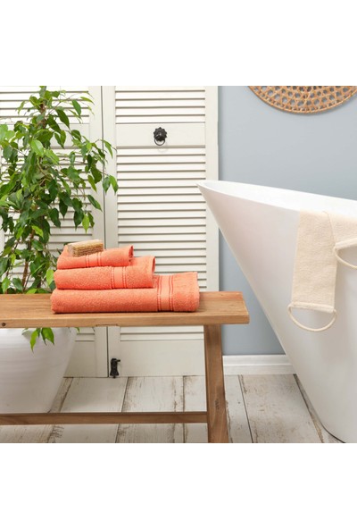 Karaca Home Daily Soft Kiremit %100 Pamuk Havlu 50X90 cm