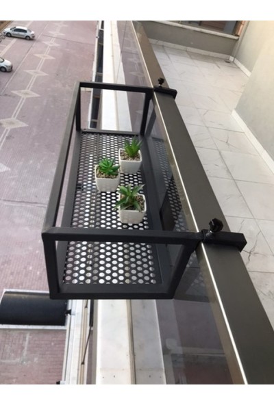 Miray Dekoratif Balkon Teras Saksılık 60 cm Kare Balkonlar Için Miray Dekoratif Balkon Teras Saksılık 60 cm Kare Balkonlar Için