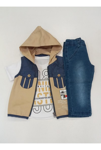 Garland Kapüşonluyelek Kotpantolon3 Lü Erkekçocuktakım
