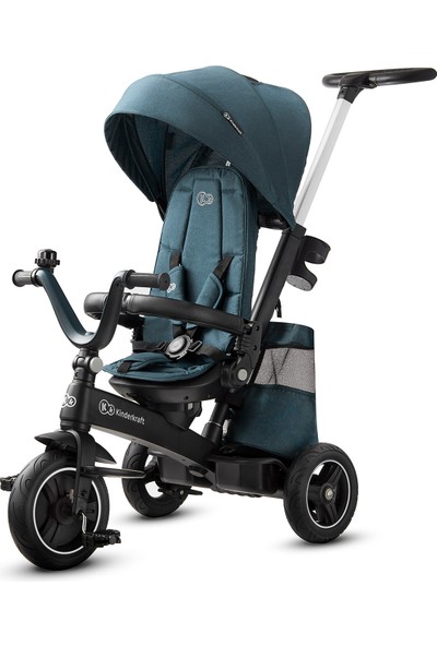 Kinderkraft Easytwist (Easywalk) Üç Tekerlekli Çocuk Bisikleti Midnight Green