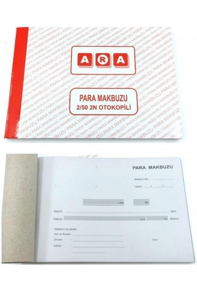 Piyasa Ara Para Makbuzu 2 50 2n 1 Adet Piyasa Ara Para Makbuzu 2 50 2n 1 Adet
