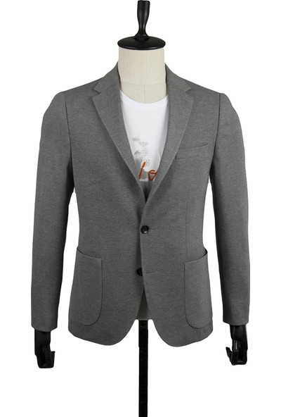 İmza Haki Düz Desen Slim Fit 6 Drop Ceket İmza Haki Düz Desen Slim Fit 6 Drop Ceket
