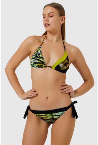 Ayyıldız 5513 Sarı Bikini Takımı