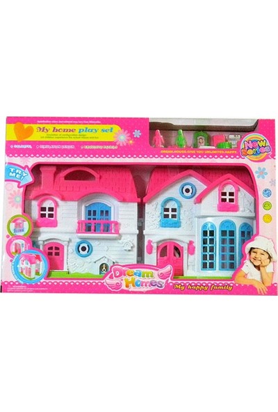 Ataşen Işıklı ve Sesli Pembe Bebek Eşyalı Ev Seti Oyuncak Ataşen Işıklı ve Sesli Pembe Bebek Eşyalı Ev Seti Oyuncak