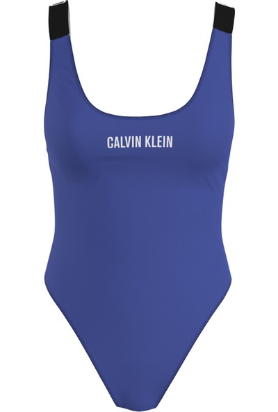 Calvin Klein KW0KW01597C8H005 Mavi Kadın Mayo