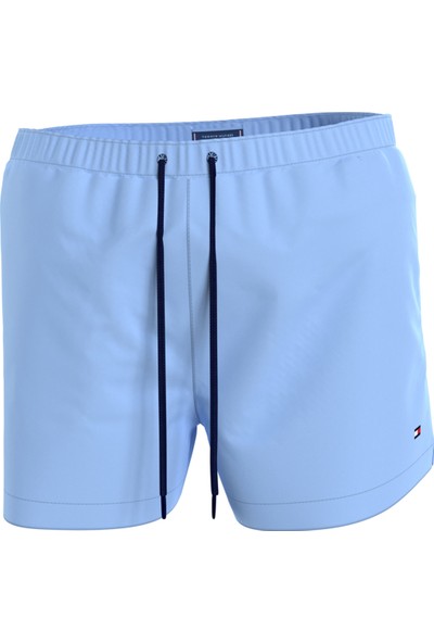 Tommy Hilfiger UM0UM02251C3Q001 Normal Bel Mavi Erkek Şort Mayo